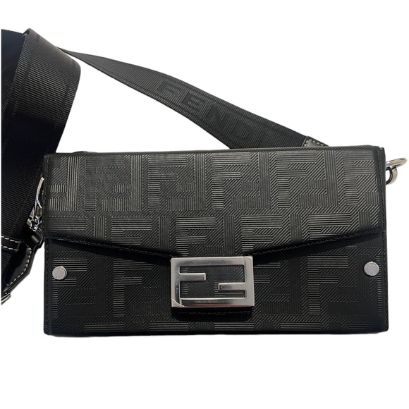 Fendi | Bags | Fendi Baguette Soft Trunk Crossbody Bag Only Worn Once ...